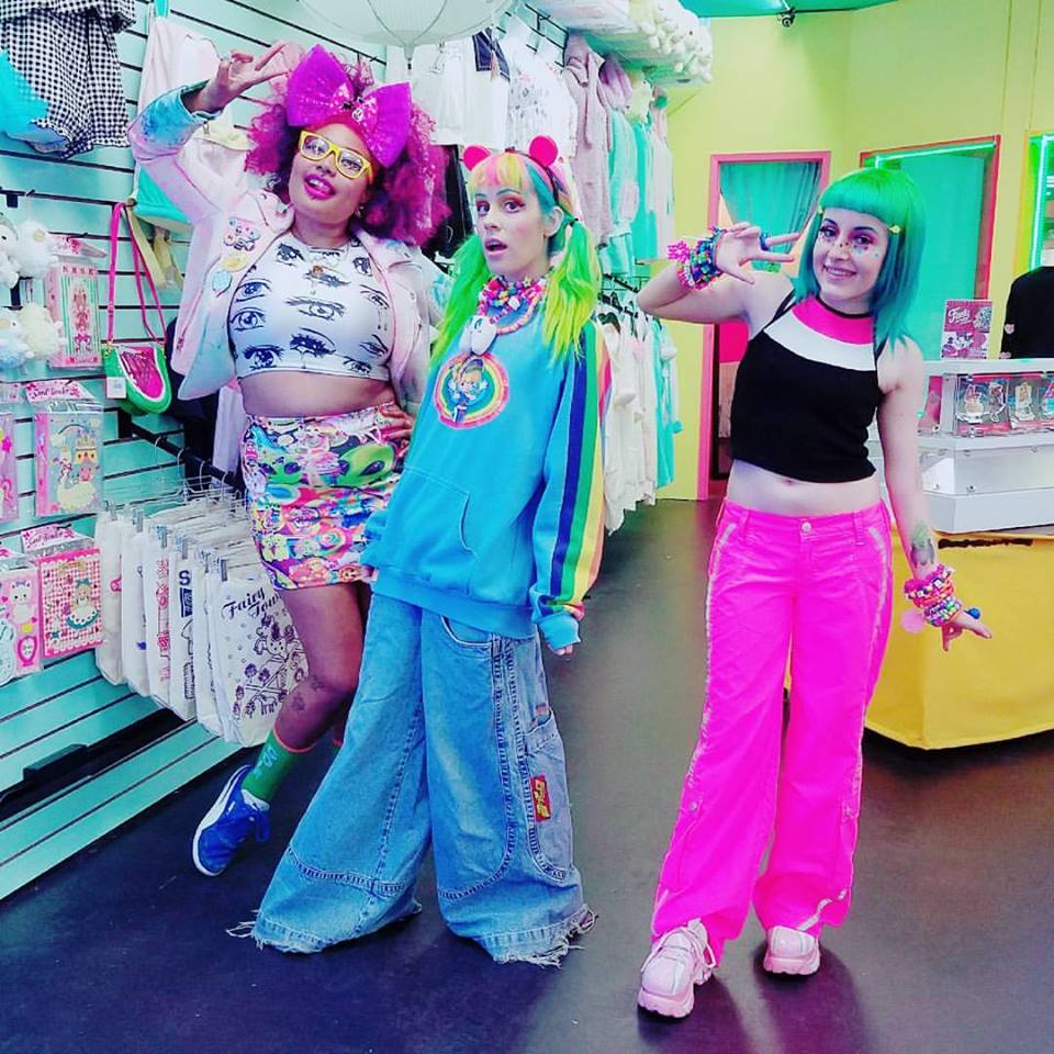 » Ultra Happy Alarm – colorful kawaii rave nude art book Blue Blood ...